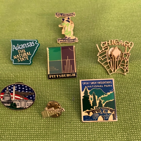 Accessories | Variety Of Miscellaneous Lapel Pins7 In All | Poshmark